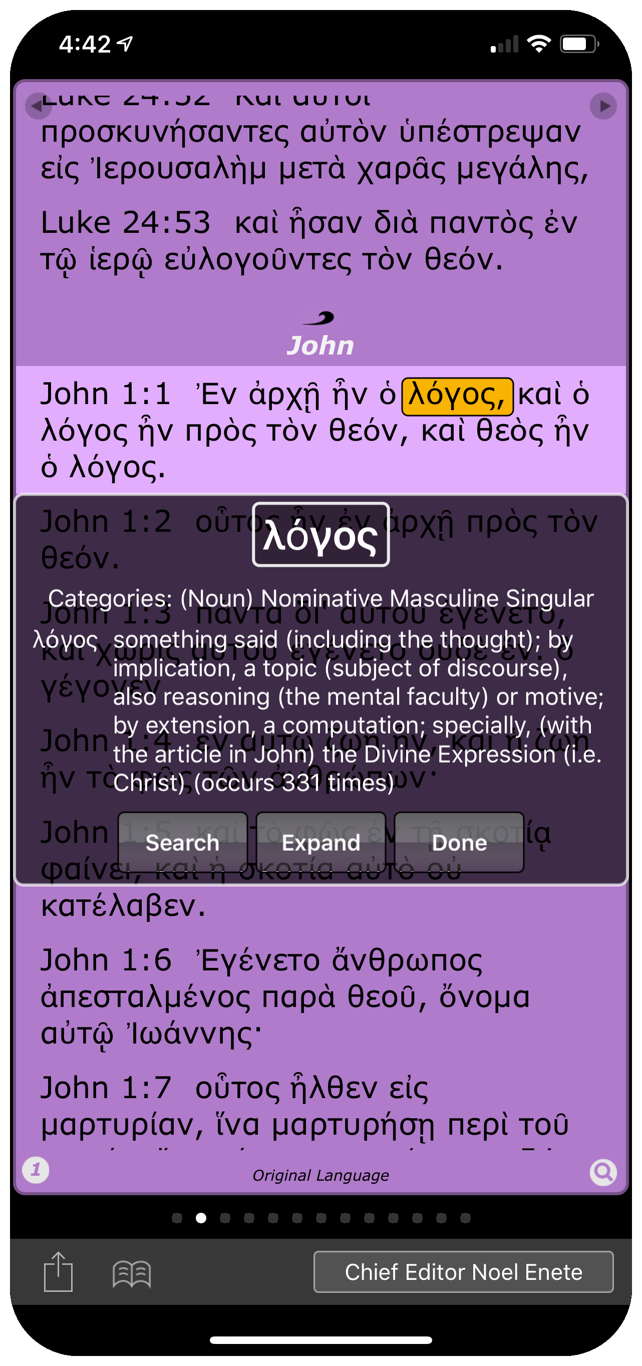 Spectrum Bible – Simple and deep access to the Bible itself