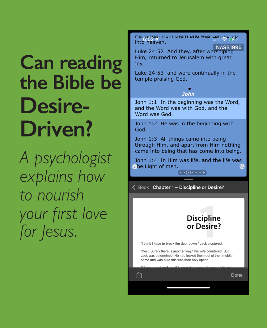 Desire-Driven in Spectrum Bible | Spectrum Bible